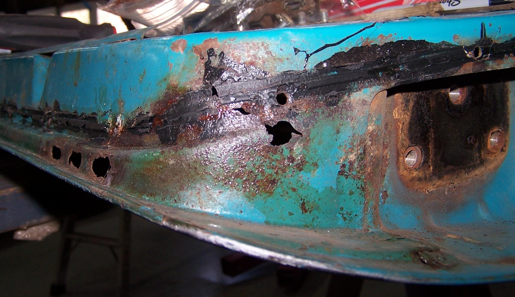 Wagon - Putty Work and Door Repair