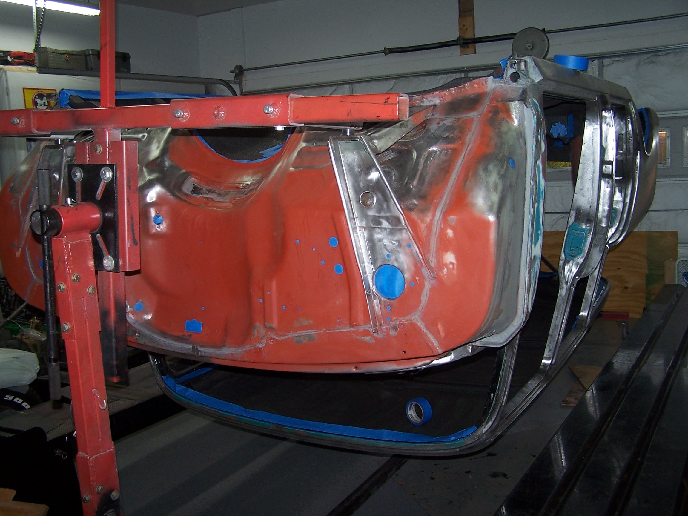 Wagon - Firewall Prep and Epoxy Seal Coat