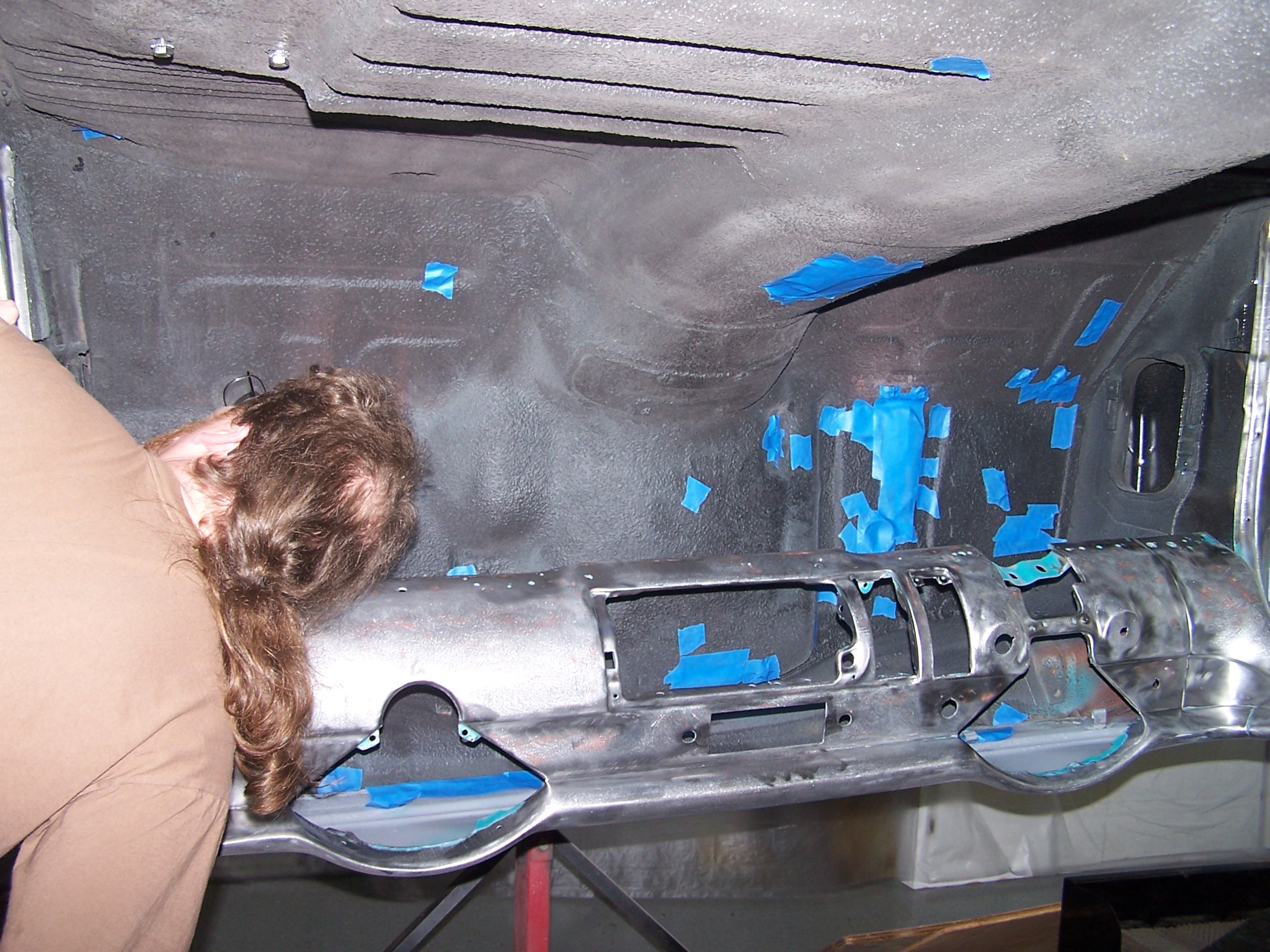 Wagon - Firewall Prep and Epoxy Seal Coat